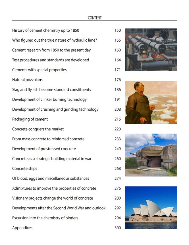 Illustrated History of Cement and Concrete | Cement History Book